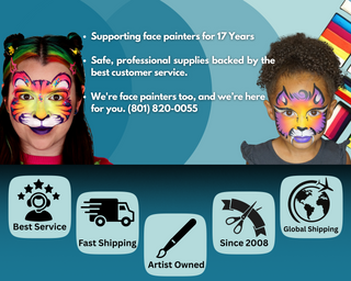 The Best place to get professional and safe face paint supplies | Face ...