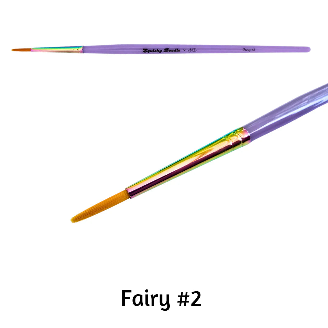 GTX Face Paint - Squishy Doodle Brushes - "Fairy" Round #2 | Face Paint ...